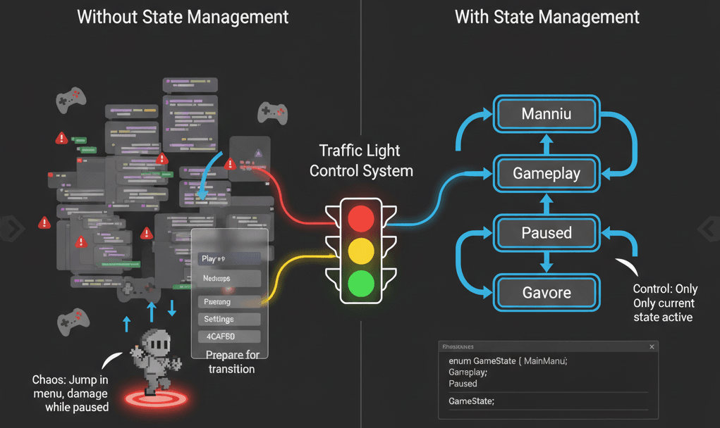 State Management Concept Diagram