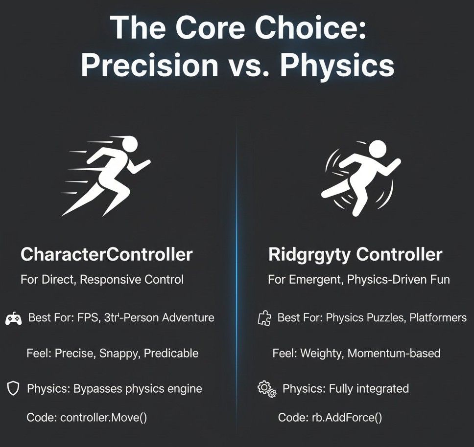 Best Way to Implement a Character Controller in Unity - Complete Guide